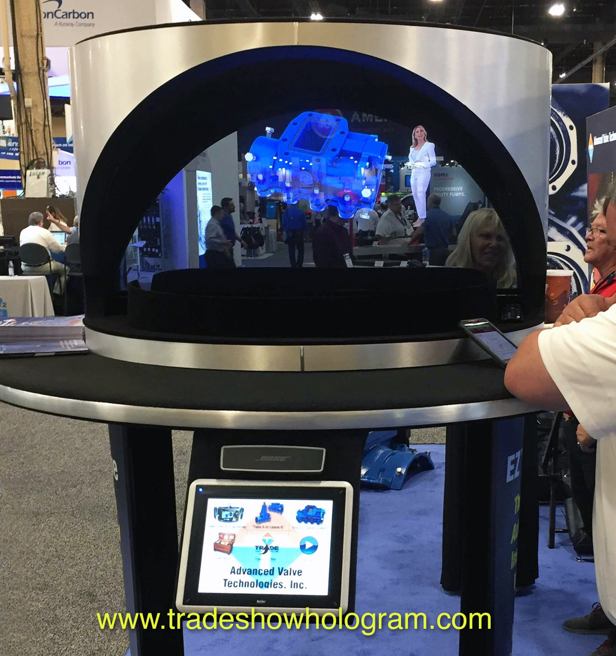 Holographic Trade Show Exhibits - Hologram Rentals and Sales for Trade ...