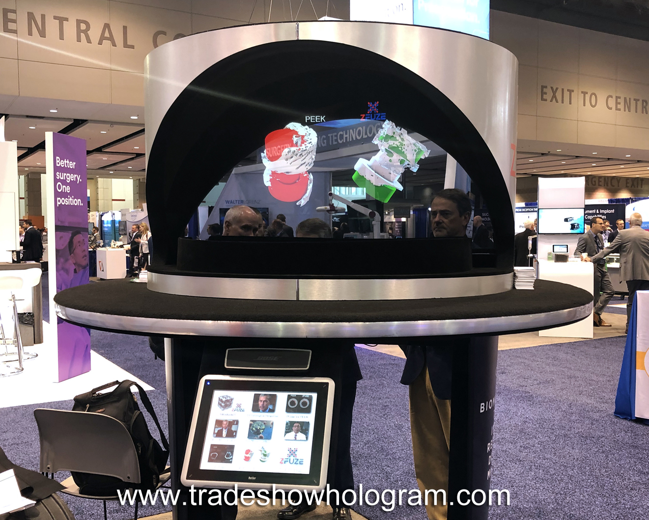 Holographic Trade Show Exhibits - Hologram Rentals and Sales for Trade ...